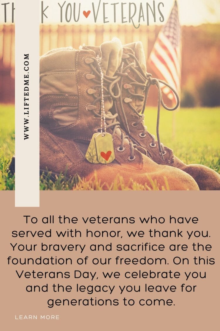 Inspirational Messages for Veterans Day: Celebrating